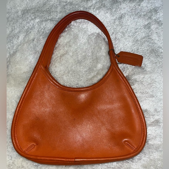 Coach | Bags | Vintage Coach Mini Ergo Brunt Orange | Poshmark
